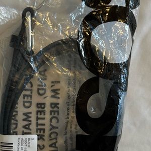 ASOS | Accessories | Nwt Asos Double Row Black Belt | Poshmark